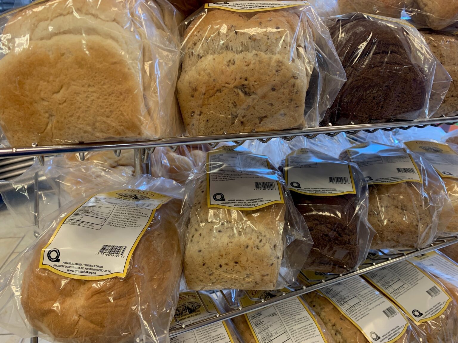 Nos Produits – Grant's Bakery – Boulangerie Grant's