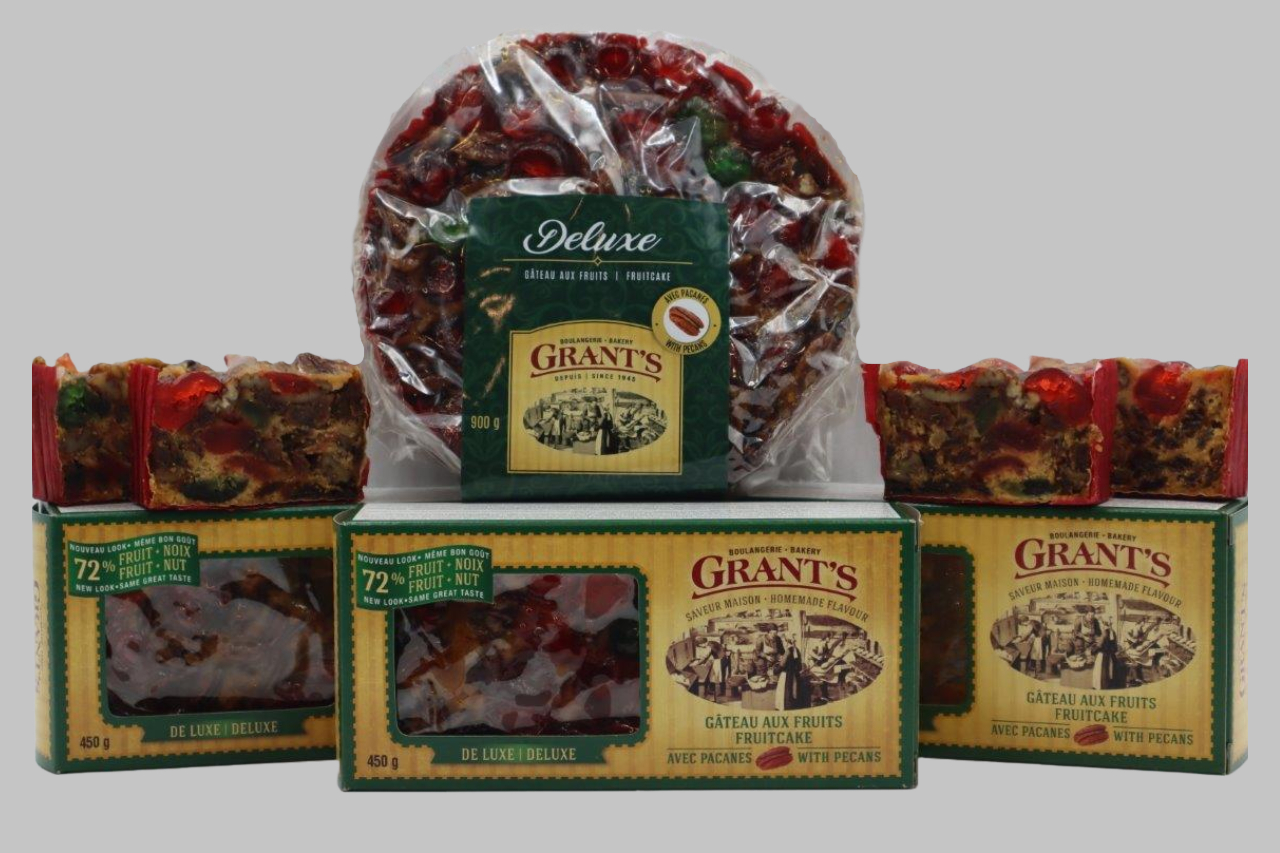Gâteaux aux fruits et pouding – Grant's Bakery – Boulangerie Grant's