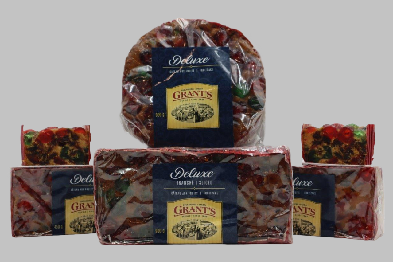 Gâteaux aux fruits et pouding – Grant's Bakery – Boulangerie Grant's