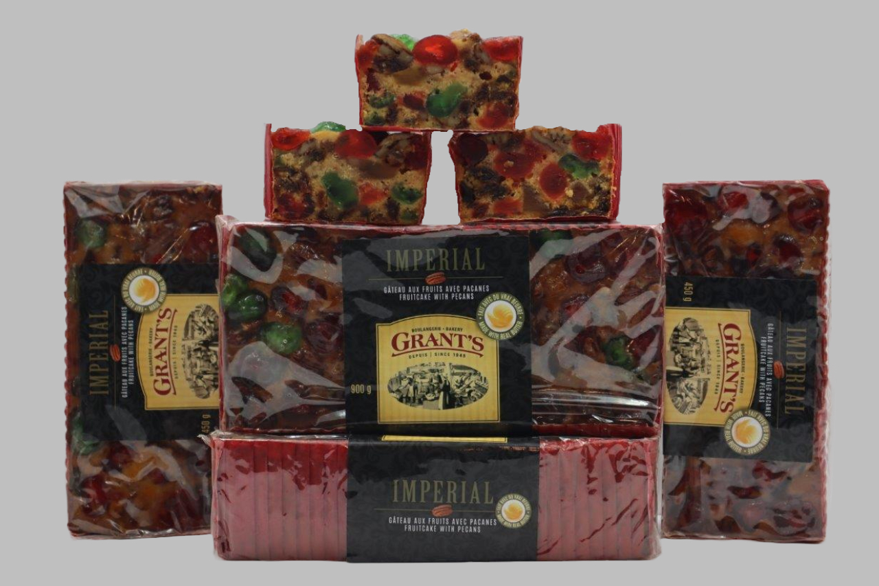 Gâteaux aux fruits et pouding – Grant's Bakery – Boulangerie Grant's