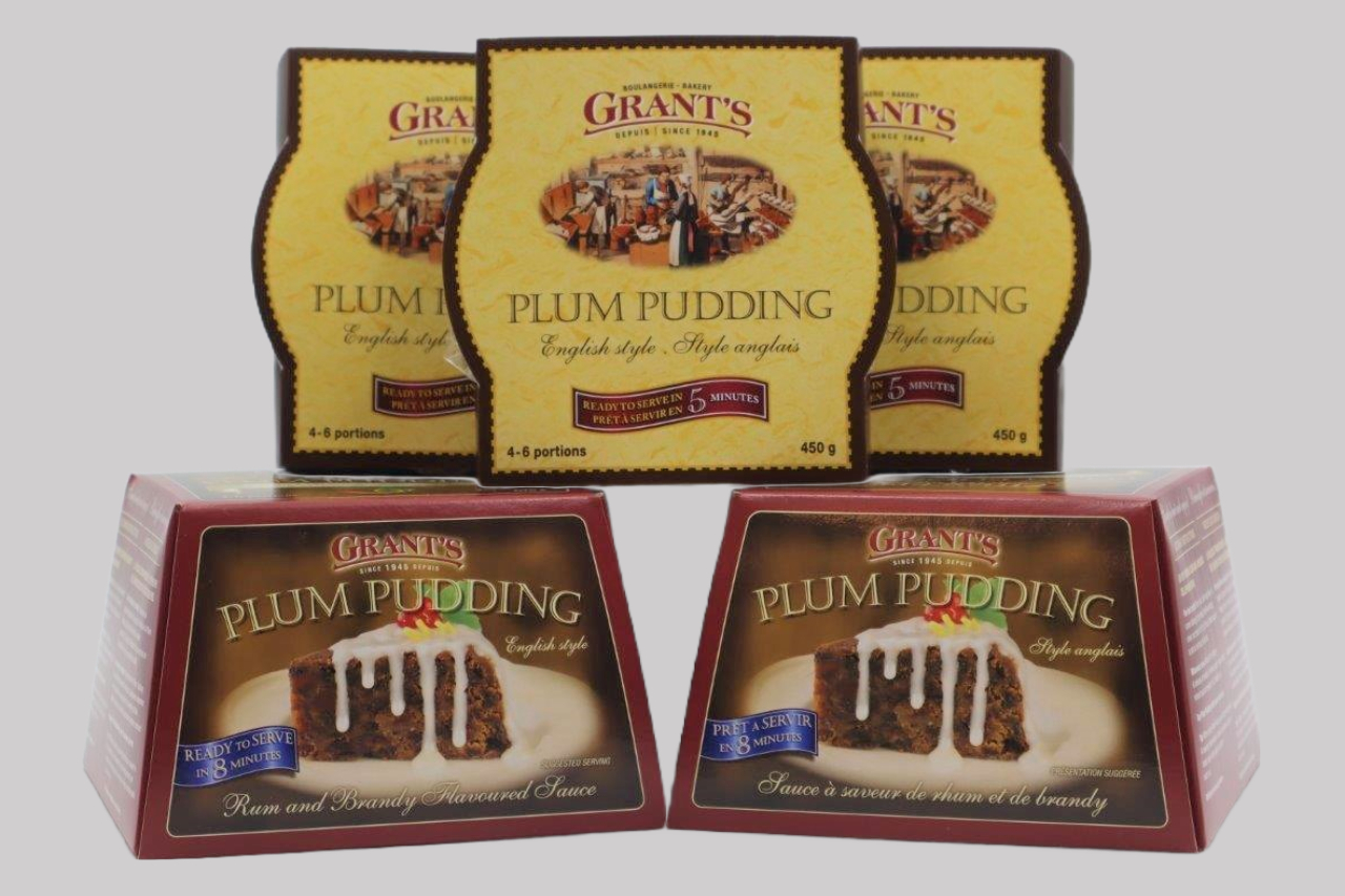 Gâteaux aux fruits et pouding – Grant's Bakery – Boulangerie Grant's